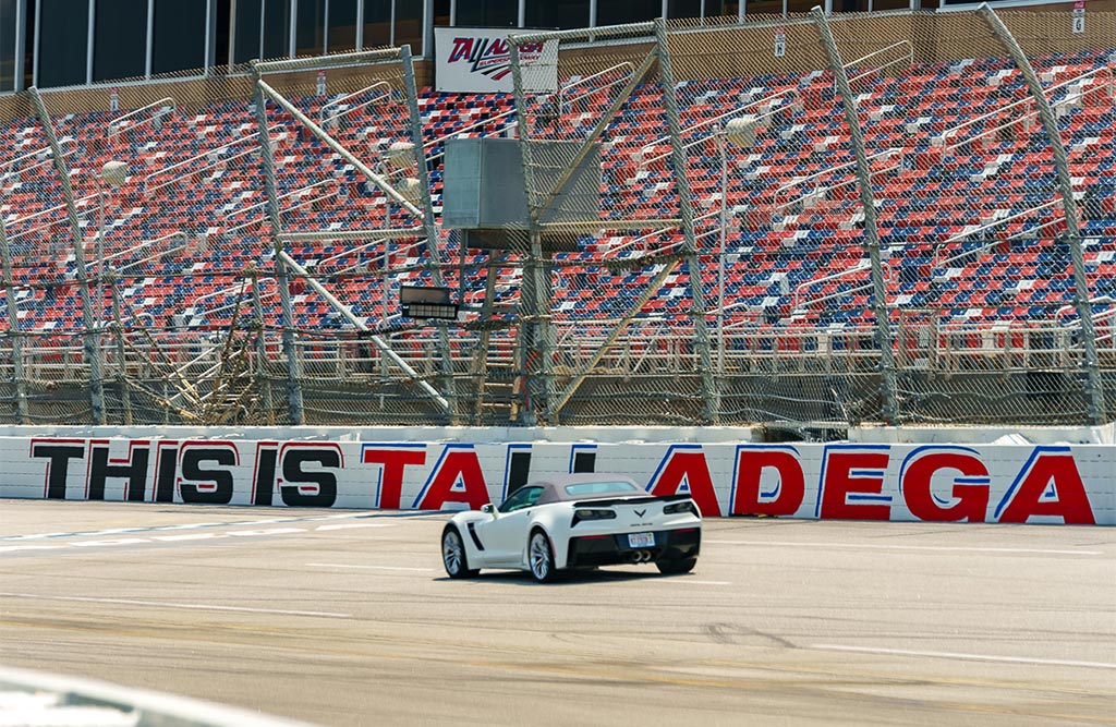 Run Your Corvette on the High Banks of Talladega Superspeedway with ...