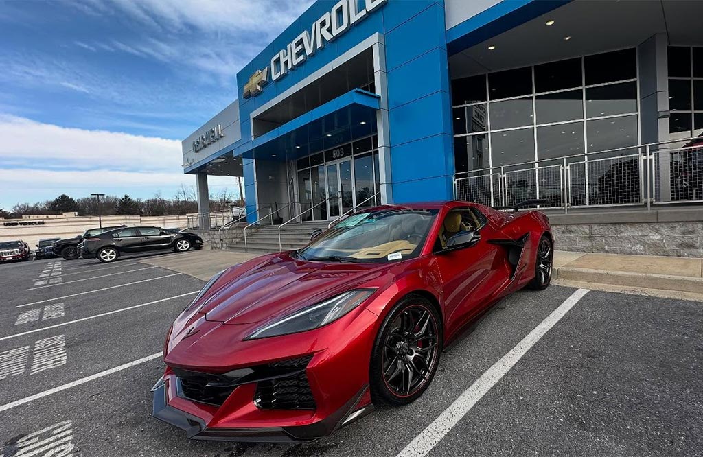 Chevrolet's Live Inventory Tracker for Corvettes Shows Inventories Fell ...