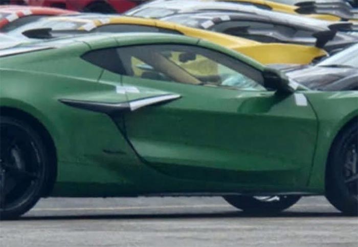 [SPIED] Roswell Green Makes First Appearance on a 2026 E-Ray at the ...