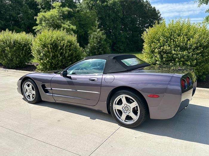 Corvettes for Sale: 1998 Corvette Convertible In Rare Medium Purple ...