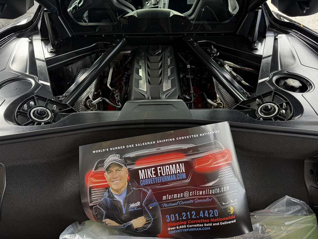 Corvette Delivery Dispatch with National Corvette Seller Mike Furman ...