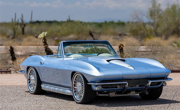 Corvettes for Sale: LS3-Powered 1965 Corvette Restomod Offered on BaT ...
