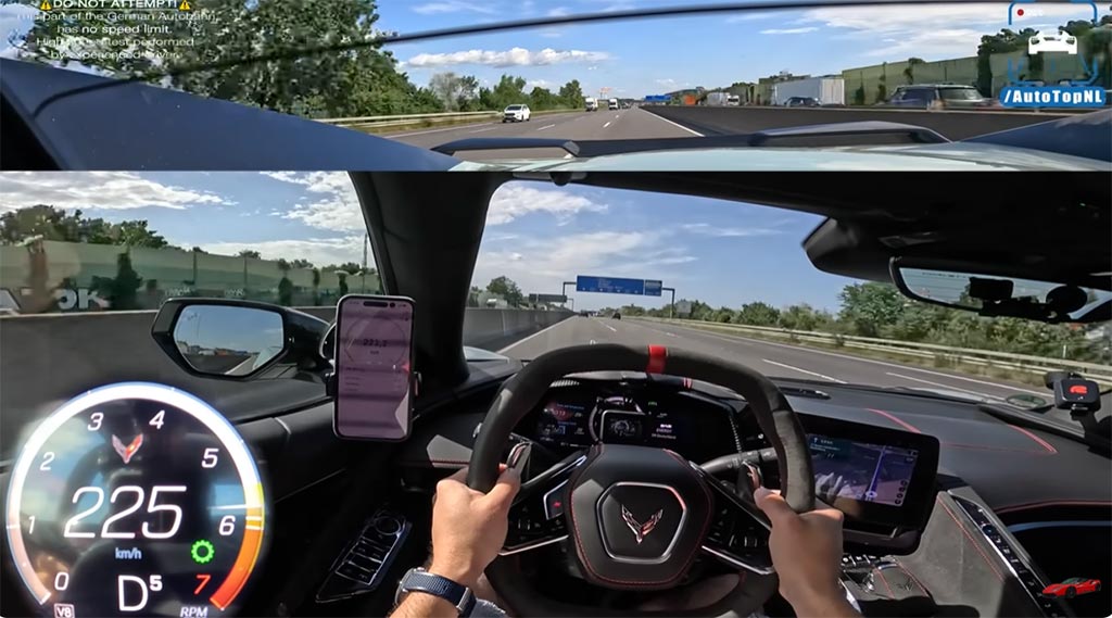 [VIDEO] 2025 Corvette Convertible Hits 175 MPH on the German Autobahn ...