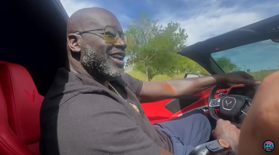 [VIDEO] Shaq Takes Delivery of a Custom Stretched C8 Corvette Z06 ...