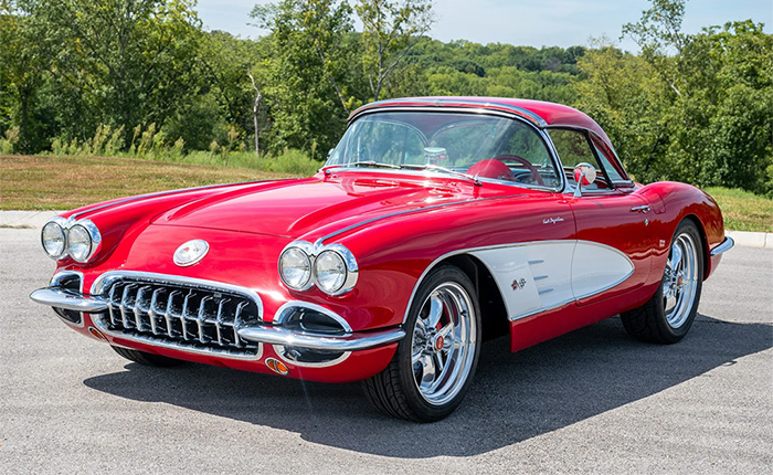 Corvettes for Sale: 1960 Corvette Restomod with a 525-hp Crate Engine ...