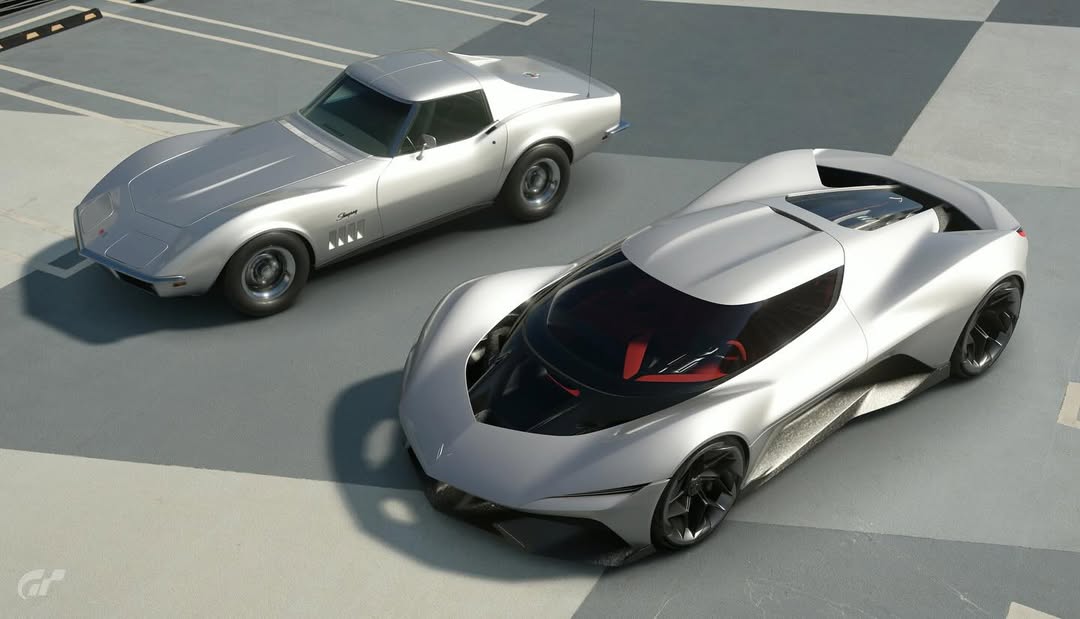 [PICS] Corvette CX Concept with Other Classic Corvettes from Gran ...
