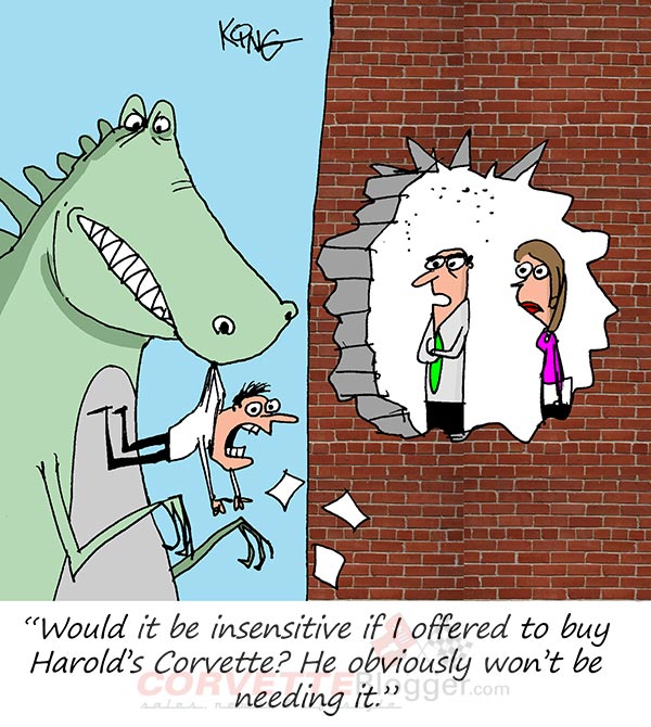 Saturday Morning Corvette Comic: Too Soon? - Corvette: Sales, News ...