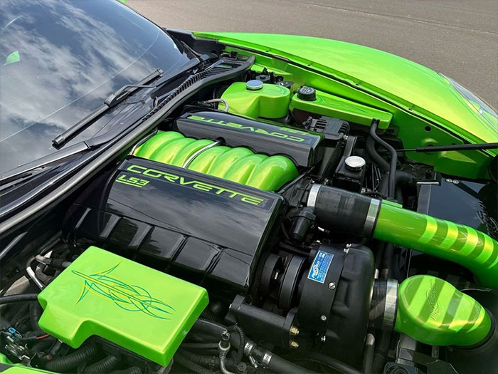 Corvettes for Sale: Wild Supercharged 2008 Corvette Z06 Show Car ...