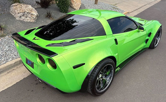 Corvettes for Sale: Wild Supercharged 2008 Corvette Z06 Show Car ...