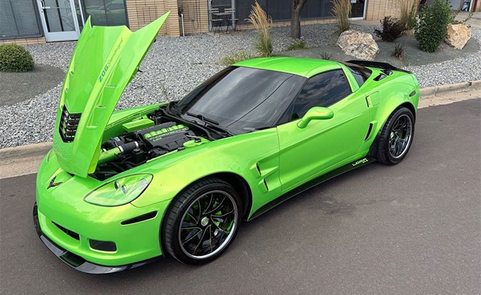 Corvettes for Sale: Wild Supercharged 2008 Corvette Z06 Show Car ...