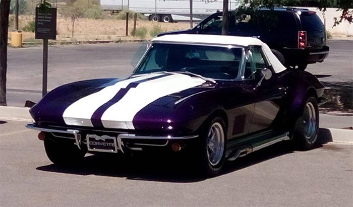 Corvettes for Sale: Purple 1967 Corvette with a 383 V8 and an M22 Rock ...