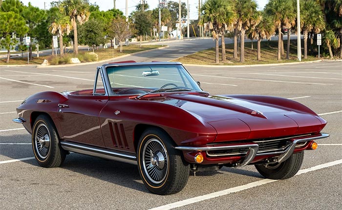 Corvettes for Sale: Two-Owner 1965 Corvette with 365-hp V8 Offered on ...
