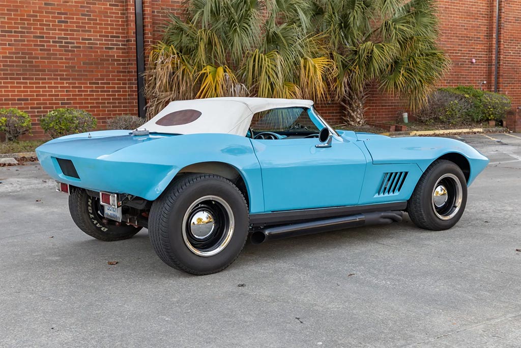 Corvettes for Sale: Crazy Modified 1963 Corvette Convertible Offered on ...