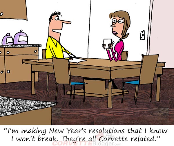 Saturday Morning Corvette Comic: New Year's Resolutions - Corvette ...