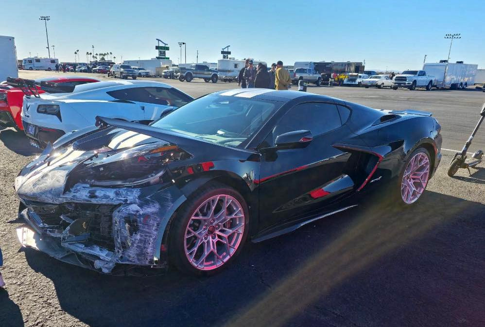 [VIDEO] New 600-Mile Corvette ZR1 Crashes During Quarter Mile Run ...
