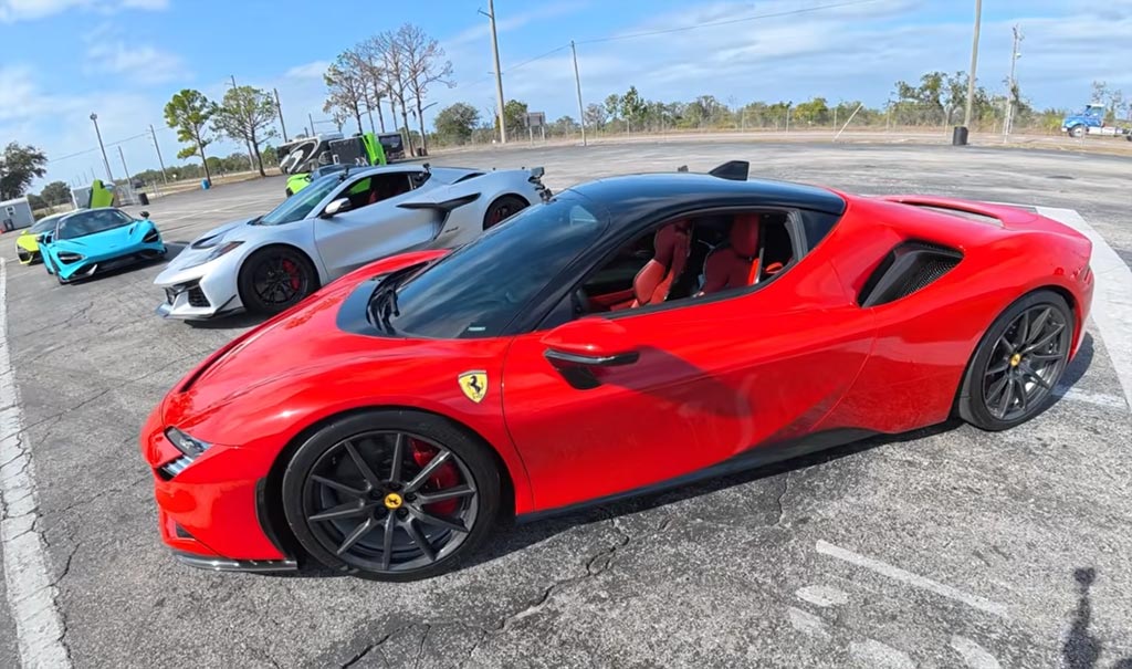 [VIDEO] Corvette ZR1 Races a Modded 1200-HP Ferrari SF90 in the Quarter ...