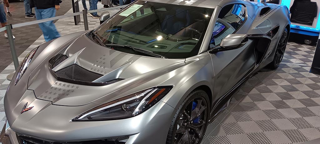 2026 Corvette ZR1X Stars & Steel 1-of-1 Sells for $2.6 Million at ...