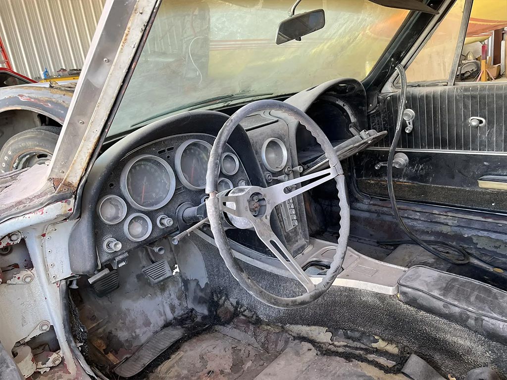Corvettes for Sale: No Reserve 1963 Corvette Split Window Project on ...