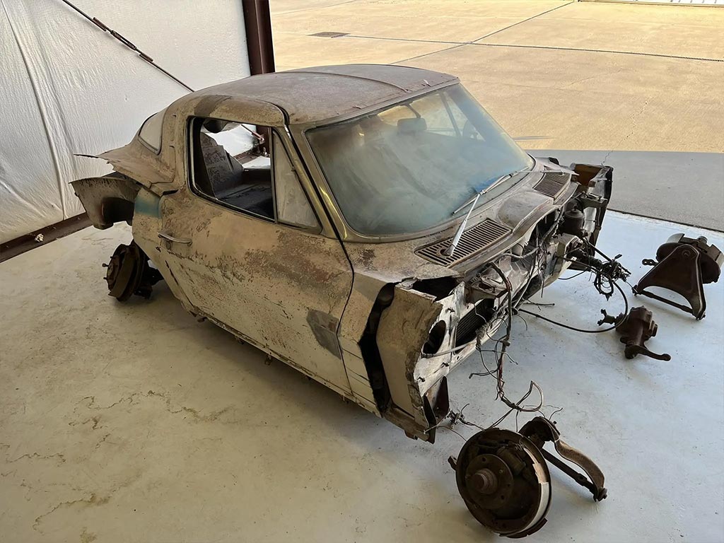 Corvettes for Sale: No Reserve 1963 Corvette Split Window Project on ...