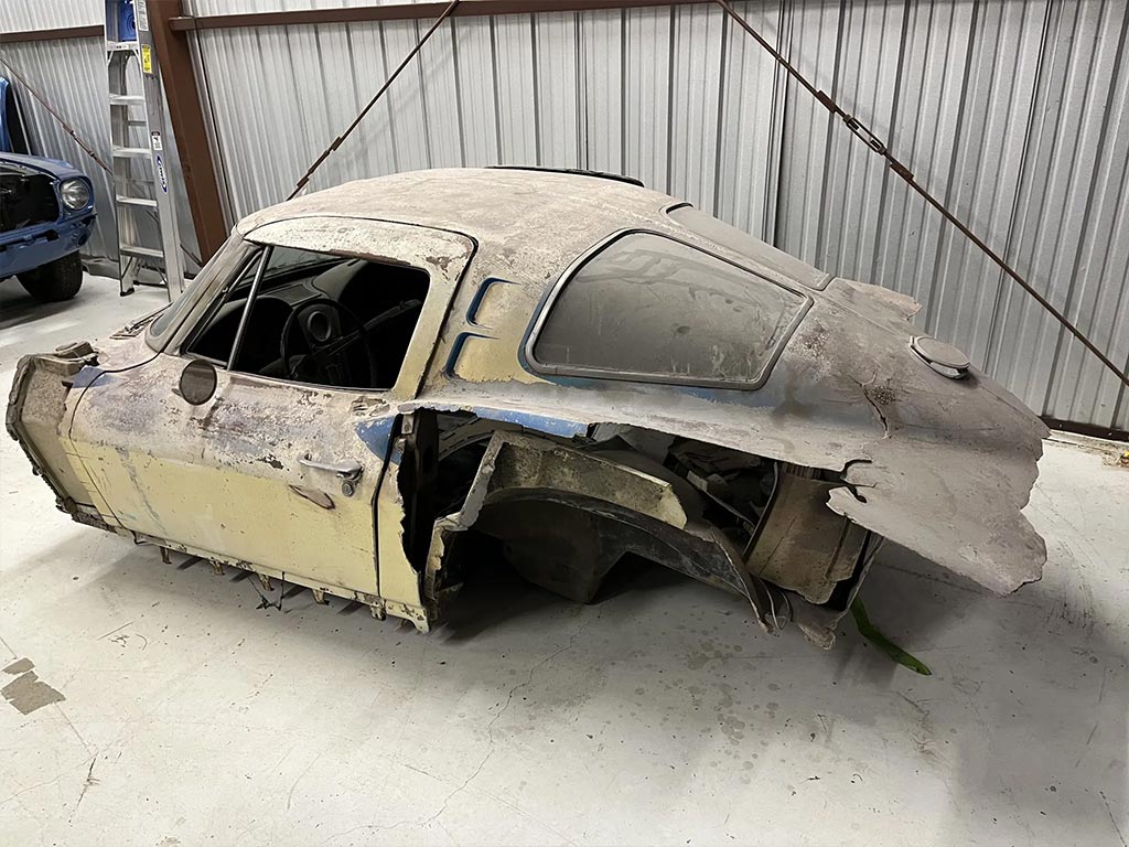 Corvettes for Sale: No Reserve 1963 Corvette Split Window Project on ...