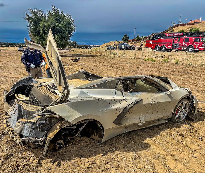 [ACCIDENT] C8 Corvette Stingray Crashes After Driver Loses Control at ...