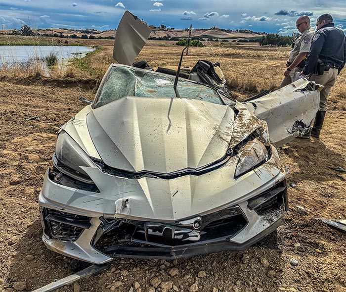 [ACCIDENT] C8 Corvette Stingray Crashes After Driver Loses Control at ...