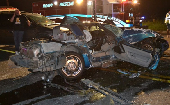 [ACCIDENT] C4 Corvette Driver Causes Five Car Pile-Up Outside Houston ...