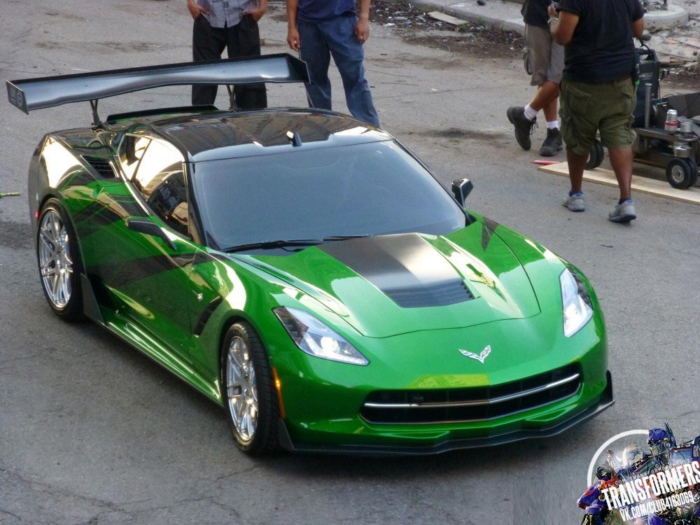 [PICS] Transformers' C7 Corvette Stingrays Spotted on the Set in ...