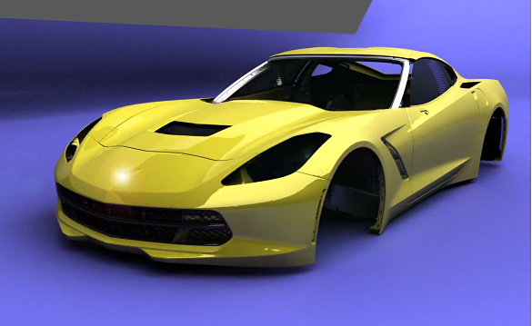 [VIDEO] The 2014 Corvette Stingray Build Animation - Corvette: Sales ...