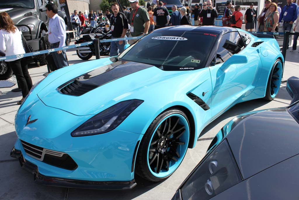 [PICS] SEMA 2013: Forgiato Widebody C7 Corvette Stingray Wins SEMA ...