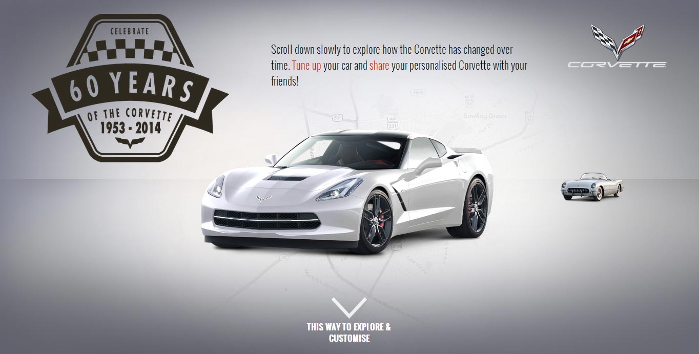 Interactive Timeline Features Seven Generations of Corvettes - Corvette ...