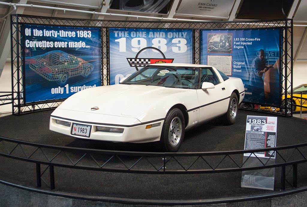 National Corvette Museum Creates New Display for World's Only 1983 ...