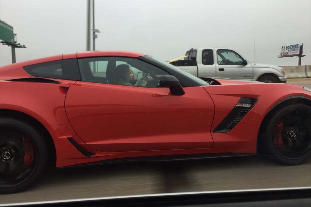 [PICS] Little Old Lady Driving a 2015 Corvette Z06 Slow in the Fast ...