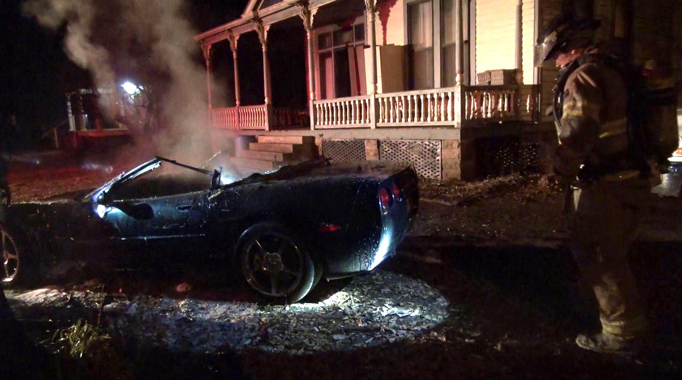 [VIDEO] C5 Corvette Torched in a Suspicious Fire in Arkansas - Corvette ...