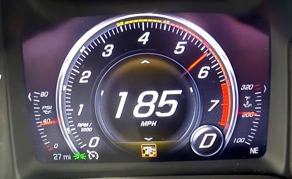 [VIDEO] Watch the Corvette Z06's Fuel Gauge Drop During a 0-185 MPH Top ...