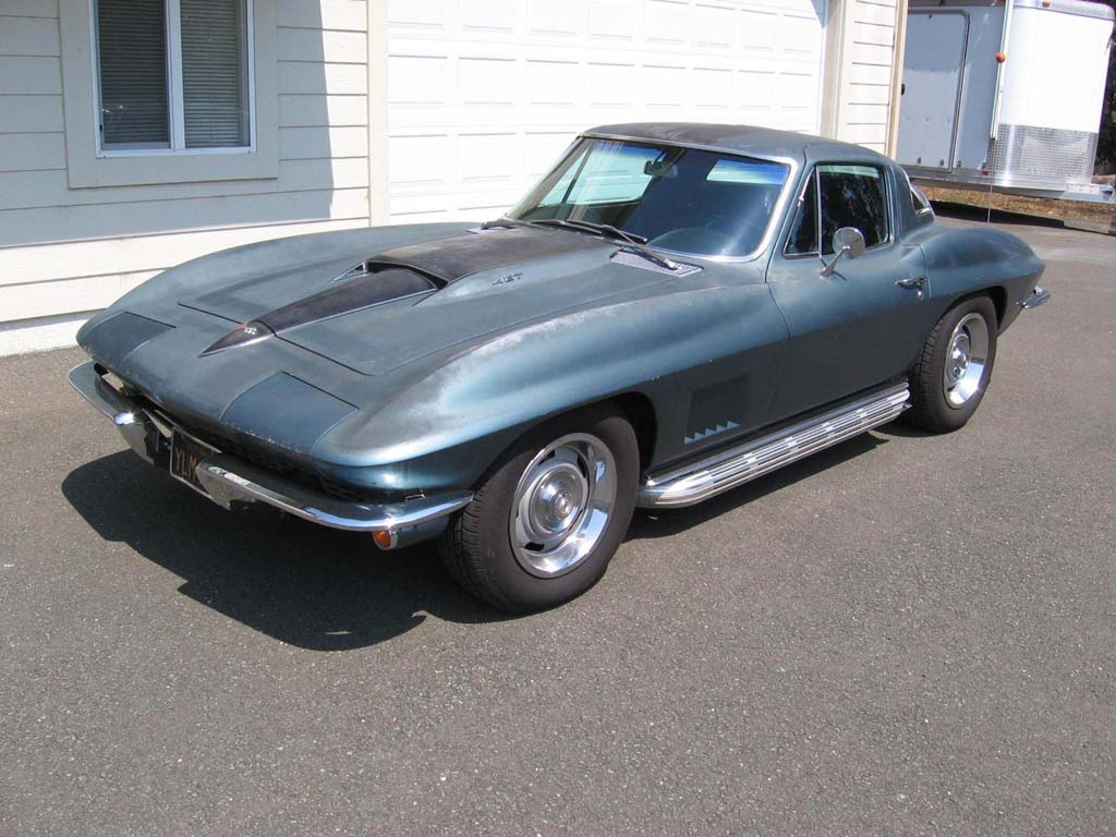 Side Yard Rescue: 1967 Corvette Big Block Coupe with Factory Air ...