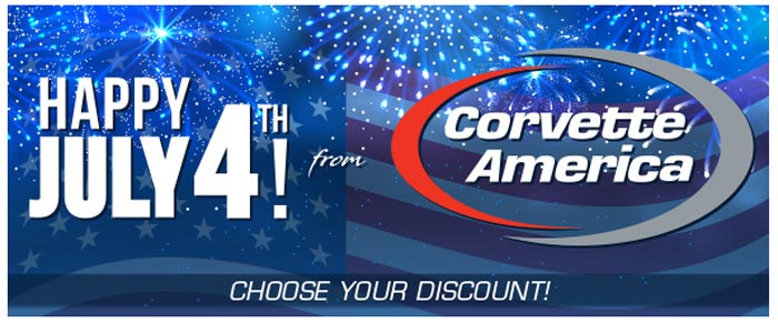Choose Your Discount During Corvette America's Independence Day Sale ...