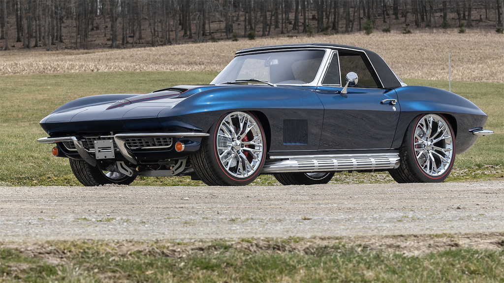 1967 Corvette Restomod Convertible Up for Grabs at Mecum Indy ...