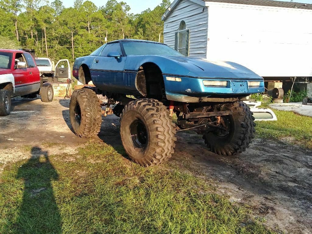 Corvettes on eBay: Lifted 1990 C4 4x4 Corvette Coupe - Corvette: Sales ...