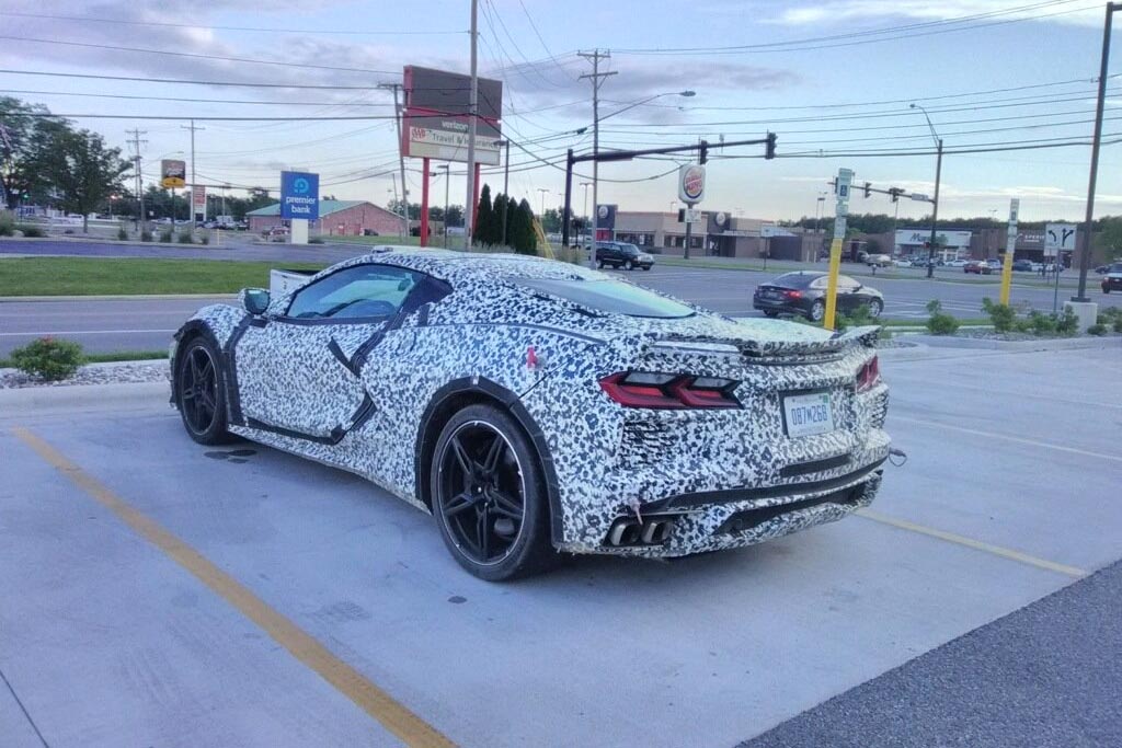 [SPIED] C8 Corvette Prototype Mule in Ohio - Corvette: Sales, News ...