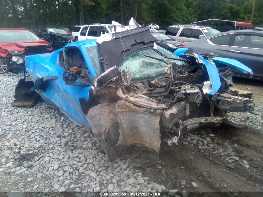 This Heavily Damaged 2021 Corvette Is Ready For You To Make An Offer On ...