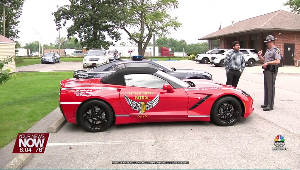 C7 Corvette Stingray Becomes a Member of the Ohio Highway Patrol ...