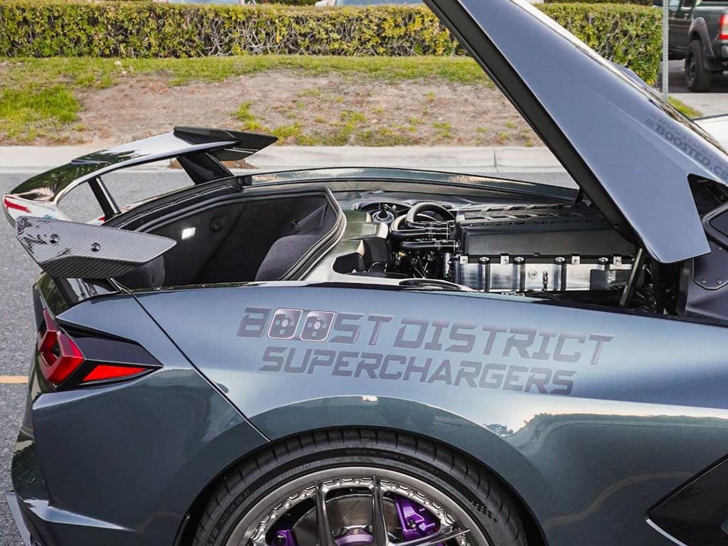 Boost District Offers New 700-HP Supercharger System for the C8 ...