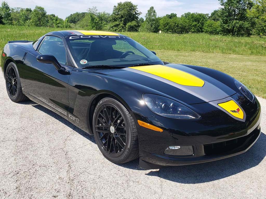 Corvettes for Sale: 1 of 24 Black 2009 Corvette GT1 Championship Coupes ...