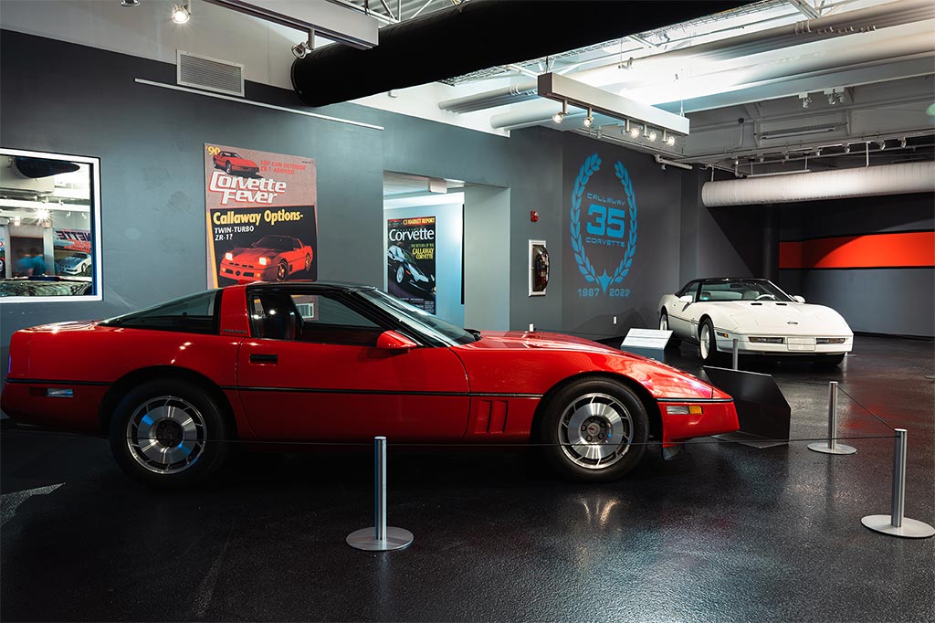 Exhibit Celebrating 35 Years of Callaway Corvettes Now Open at the ...