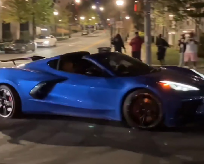 [ACCIDENT] C8 Corvette Stingray Can Now Crabwalk After Failed Donut ...