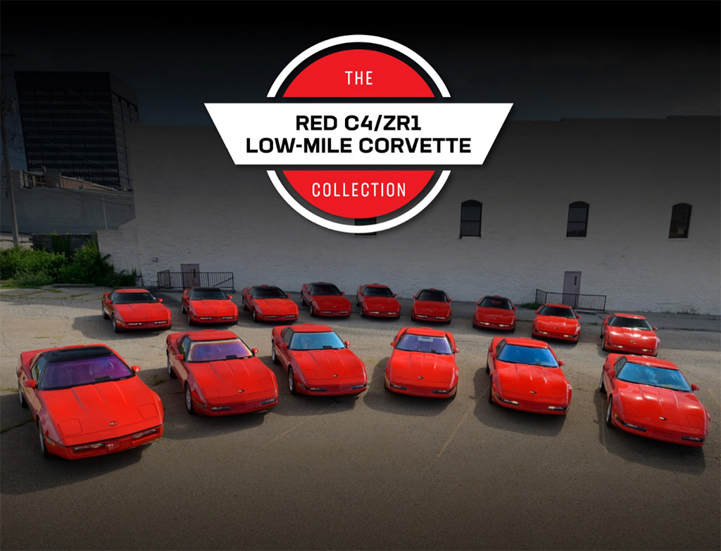 15-Car Red Corvette Collection Up for Grabs at Mecum Kansas City ...