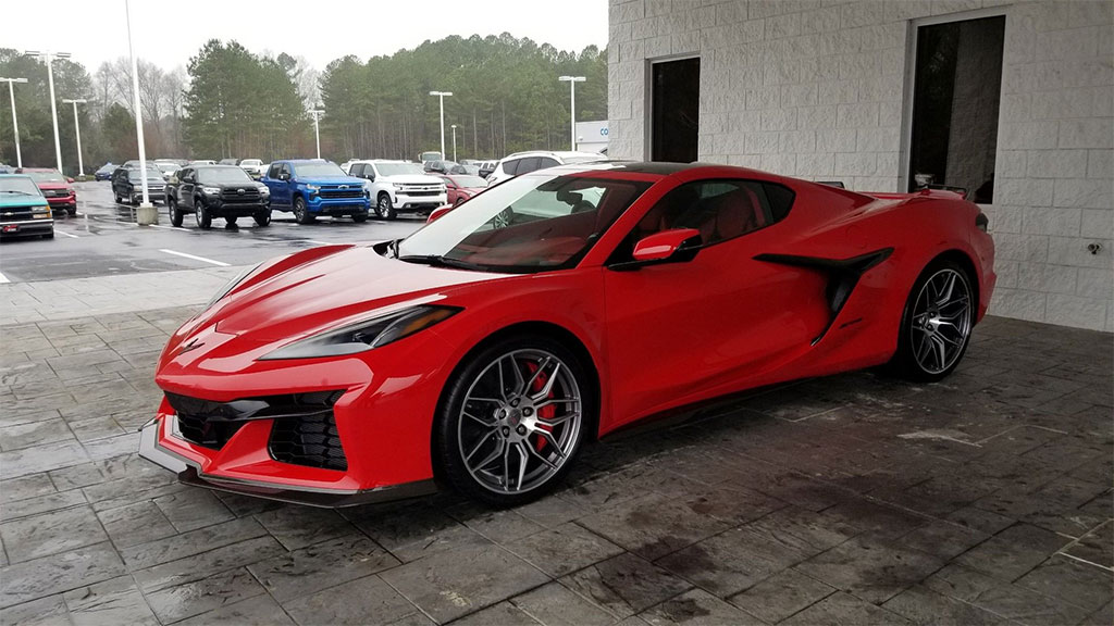 Corvettes for Sale: Make An Offer On This 25-Mile 2023 Corvette Z06 ...