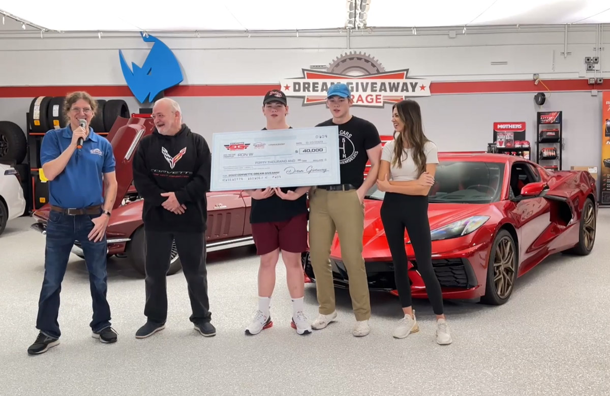 [VIDEO] Corvette Dream Giveaway Celebrates Winner of TWO Corvettes at ...