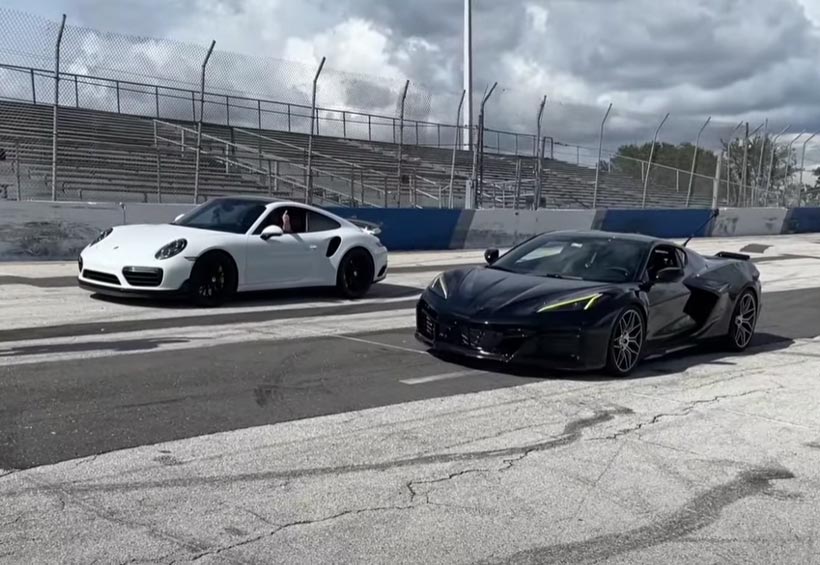 [VIDEO] Corvette Z06 Takes on Cleetus McFarland's Twin Turbo Porsche ...